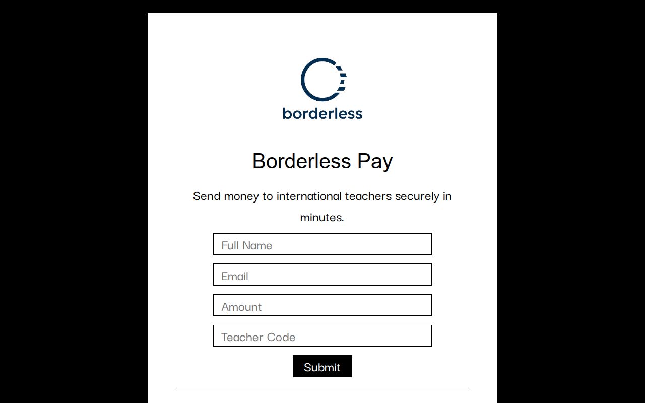 Borderless Pay